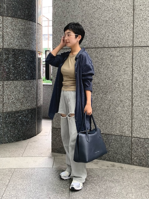 sato yuki(IACUCCI)｜IACUCCIのトートバッグを使ったコーディネート - WEAR