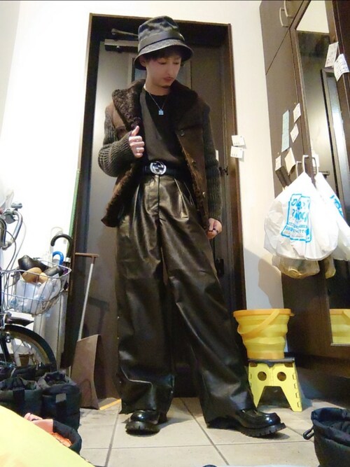 Kirito｜CLELのスラックスを使ったコーディネート - WEAR