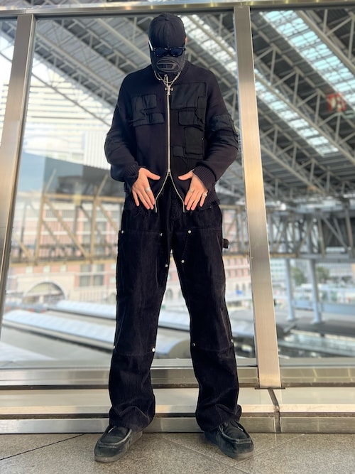 セール】DankeSchon/ダンケシェーン/W KNEE PAINTER COUDUROY PANTS
