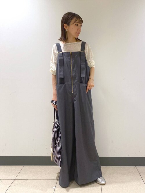 sayaka(BARNYARDSTORM京都タカシマヤ店)｜UNIVERSAL OVERALLのサロペット/オーバーオールを使ったコーディネート - WEAR