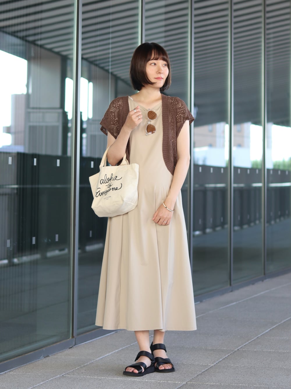 YuRi｜GUのサンダルを使ったコーディネート - WEAR