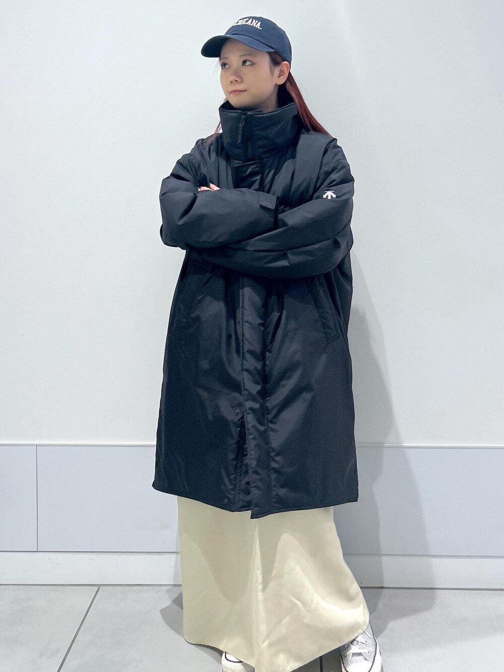 natsuki(SALON adam et rope' 新宿NEWoMan)｜DESCENTE ALLTERRAINのその他アウターを使った ...