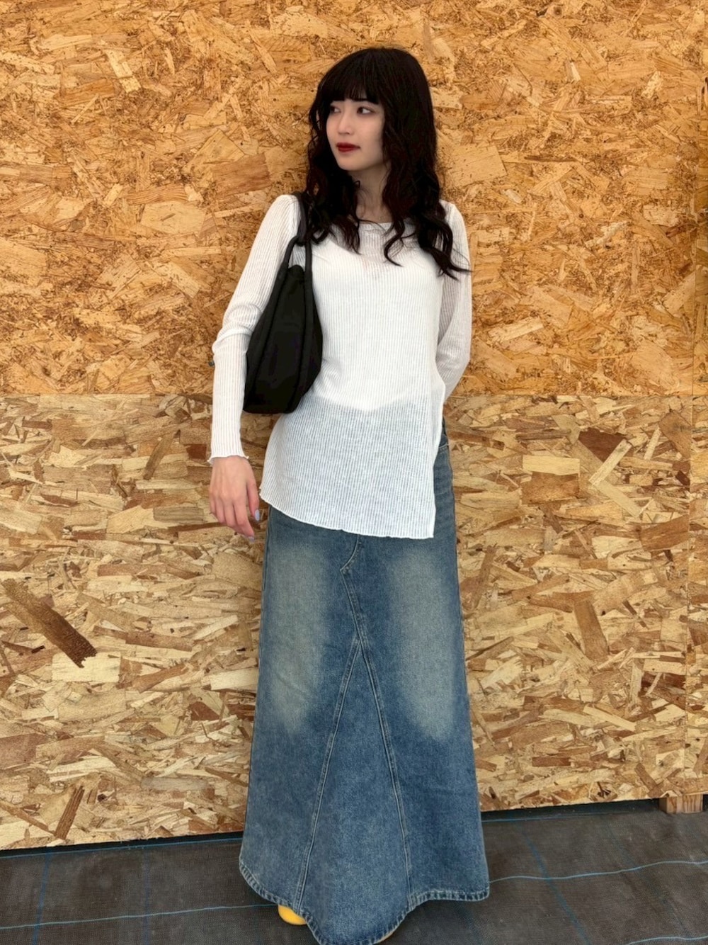 nanami｜nuguのデニムスカートを使ったコーディネート - WEAR