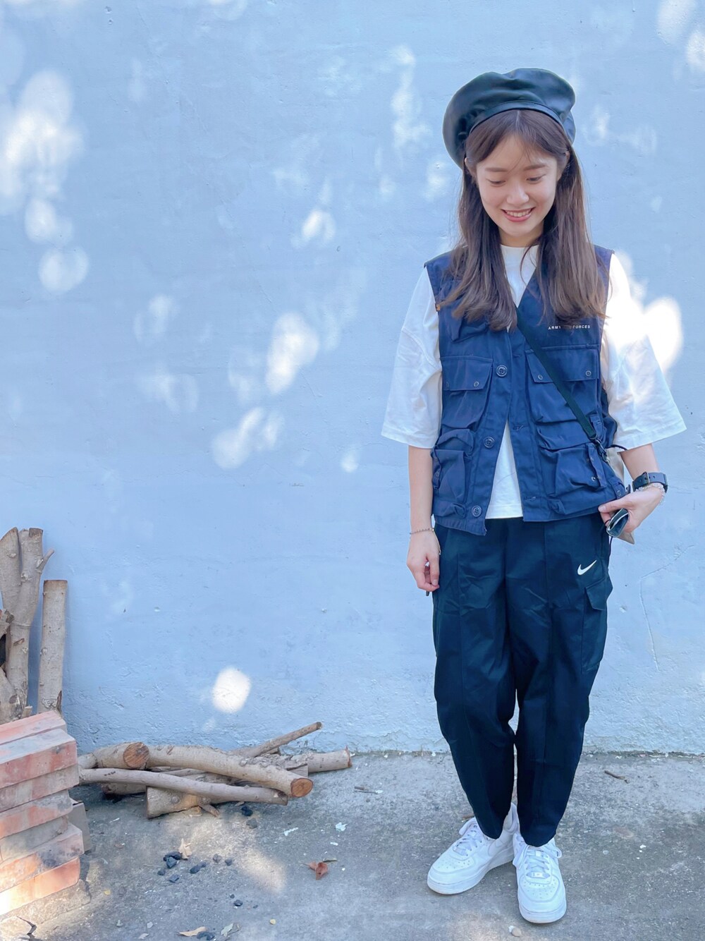 Ching Yun Hsu｜NIKEの休閒長褲を使ったコーディネート - WEAR