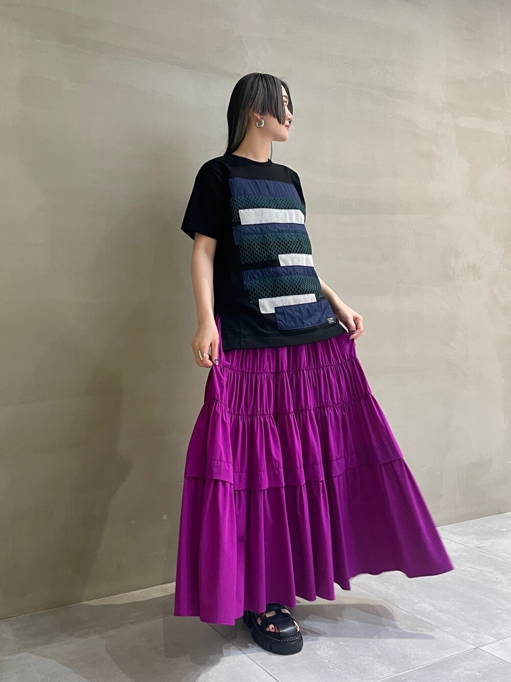 KANAE(UN3D．)｜UN3D.のTシャツ/カットソーを使ったコーディネート - WEAR