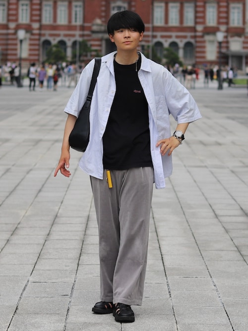 りゅんや｜RAGEBLUEのスラックスを使ったコーディネート - WEAR