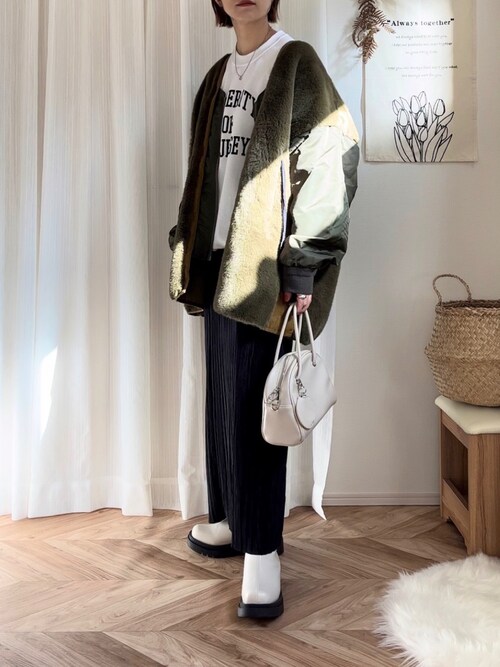 𝚍𝚊𝚛𝚊.｜ANGIEのスウェットを使ったコーディネート - WEAR