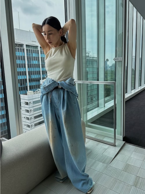 黒石奈央子｜Ameriのつなぎ/オールインワンを使ったコーディネート - WEAR