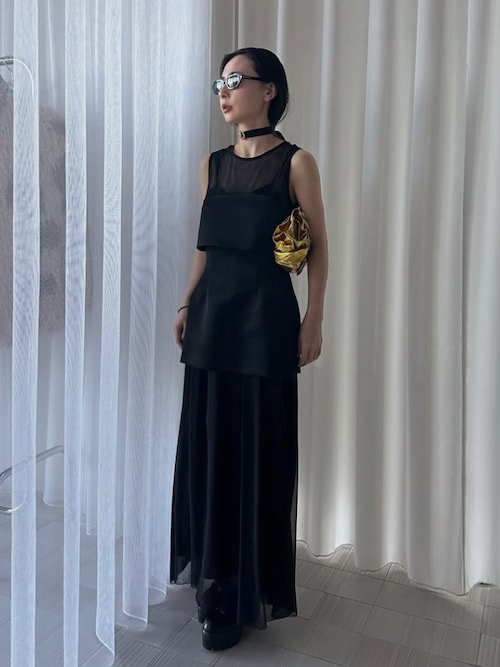 黒石奈央子｜Ameriのドレスを使ったコーディネート - WEAR