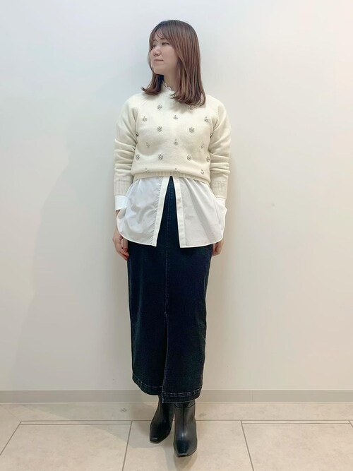 ROPE' 天満屋岡山店スタッフさんのブーツを使ったコーディネート - ZOZOTOWN