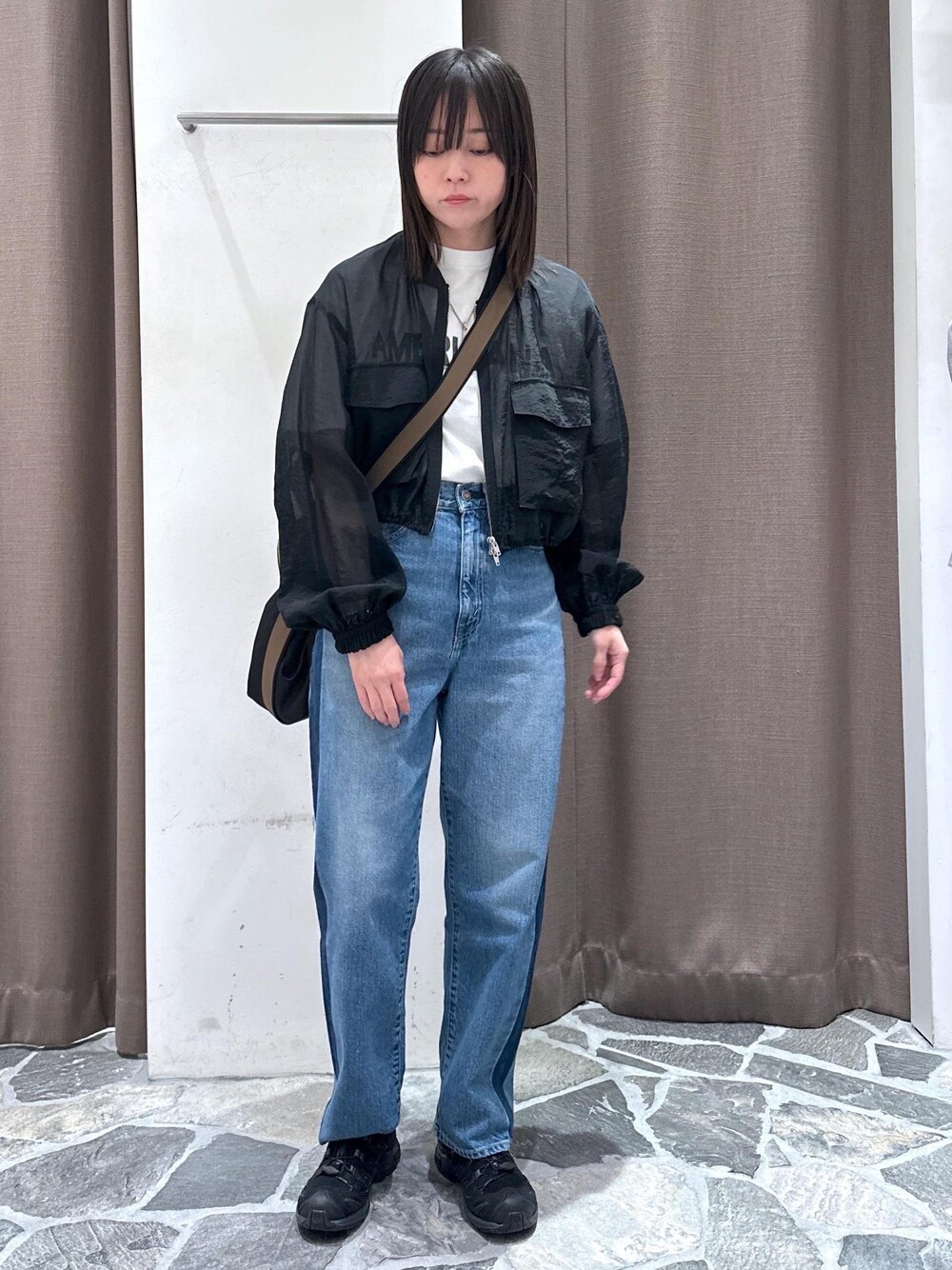 KONOMI(SALON adam et rope' 天王寺MIO)｜ Takuro Tamuraのデニムパンツを使ったコーディネート - WEAR