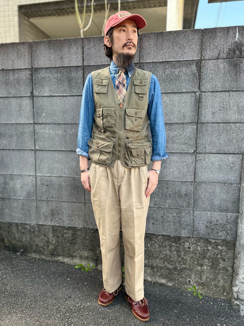 $hinih$｜RRLのキャップを使ったコーディネート - WEAR