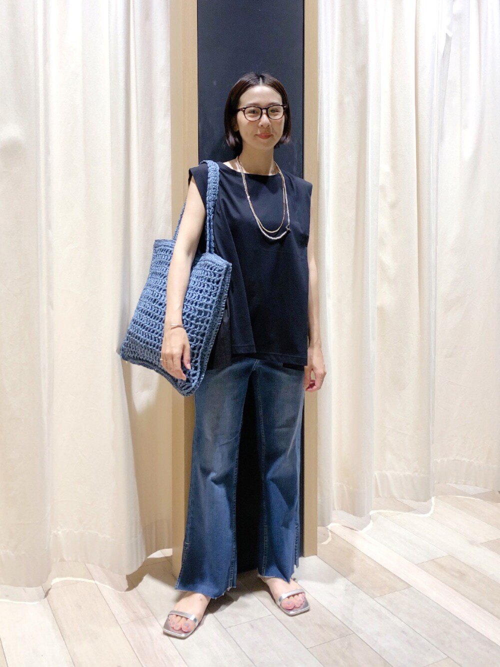 nori(LEPSIM 西新井)｜LEPSIMのデニムパンツを使ったコーディネート - WEAR