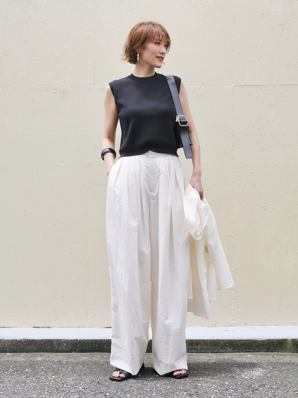 金子三記(miki)｜F by ROSSOのニット/セーターを使ったコーディネート - WEAR