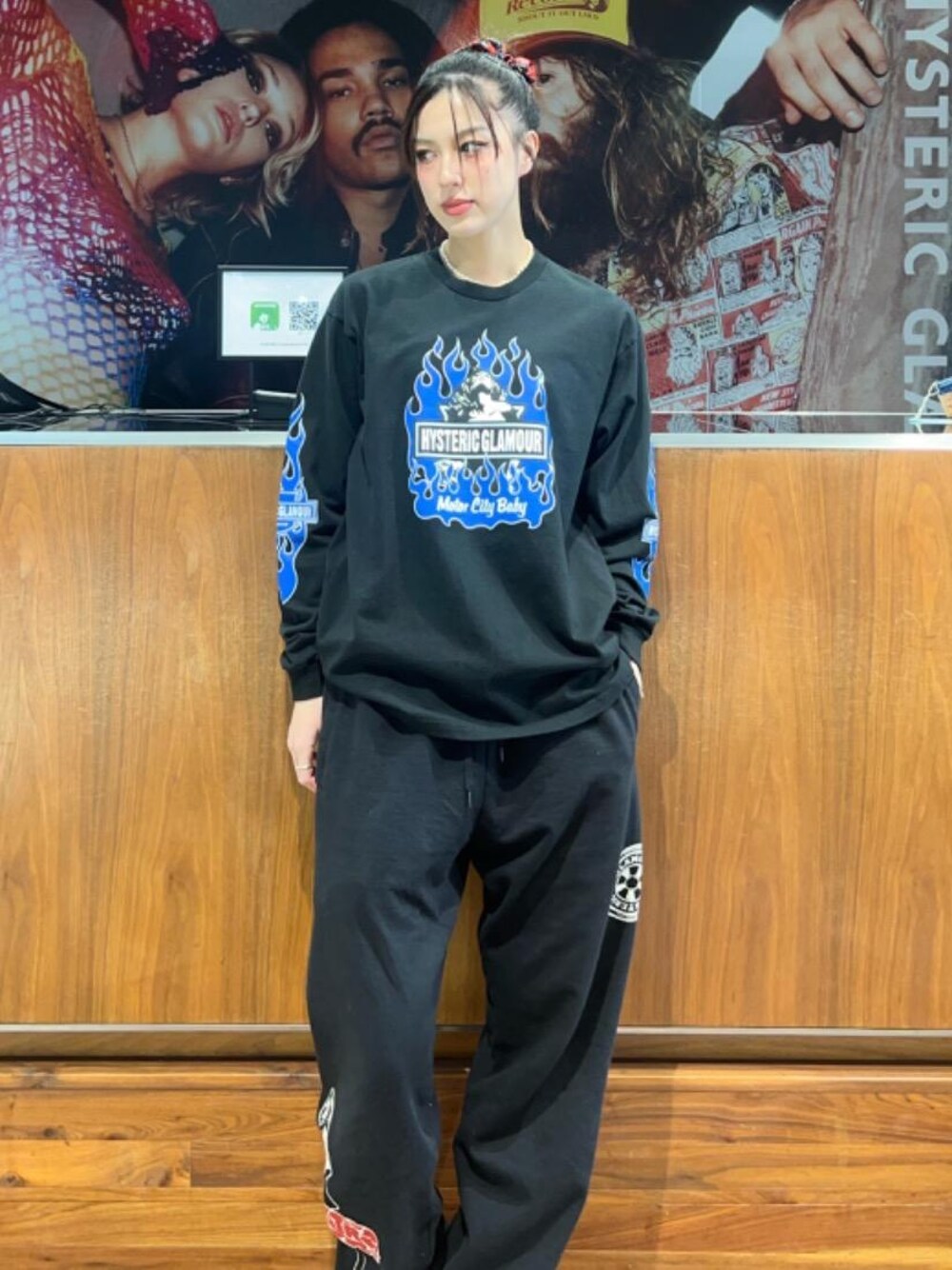 chune(HYSTERIC GLAMOUR池袋パルコ店)｜HYSTERIC GLAMOURのTシャツ/カットソーを使ったコーディネート - WEAR