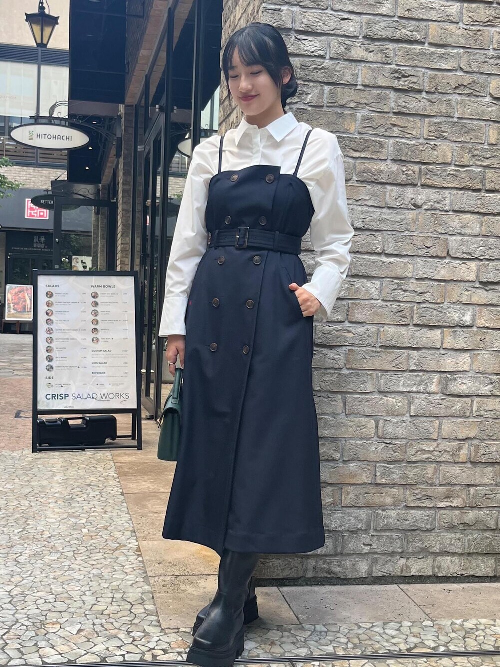 sara(VIS 東京ソラマチ)｜Juzeのブーツを使ったコーディネート - WEAR