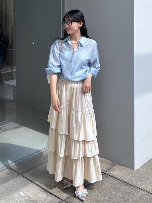 sara(VIS 東京ソラマチ)｜Juzeのパンプスを使ったコーディネート - WEAR