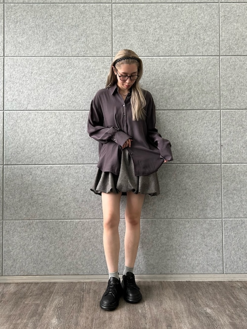 セール】tweed balloon mini skirt（スカート）｜CODE A（コードエー