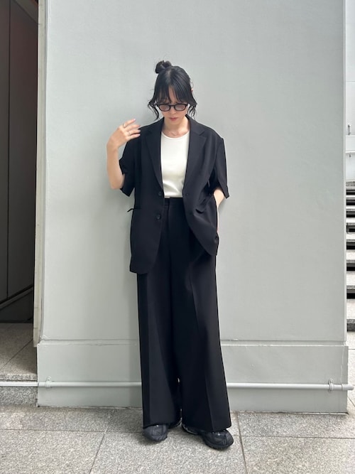 abe （CODE A）(CODE A)｜NOCHINO OPTICALのサングラスを使ったコーディネート - WEAR