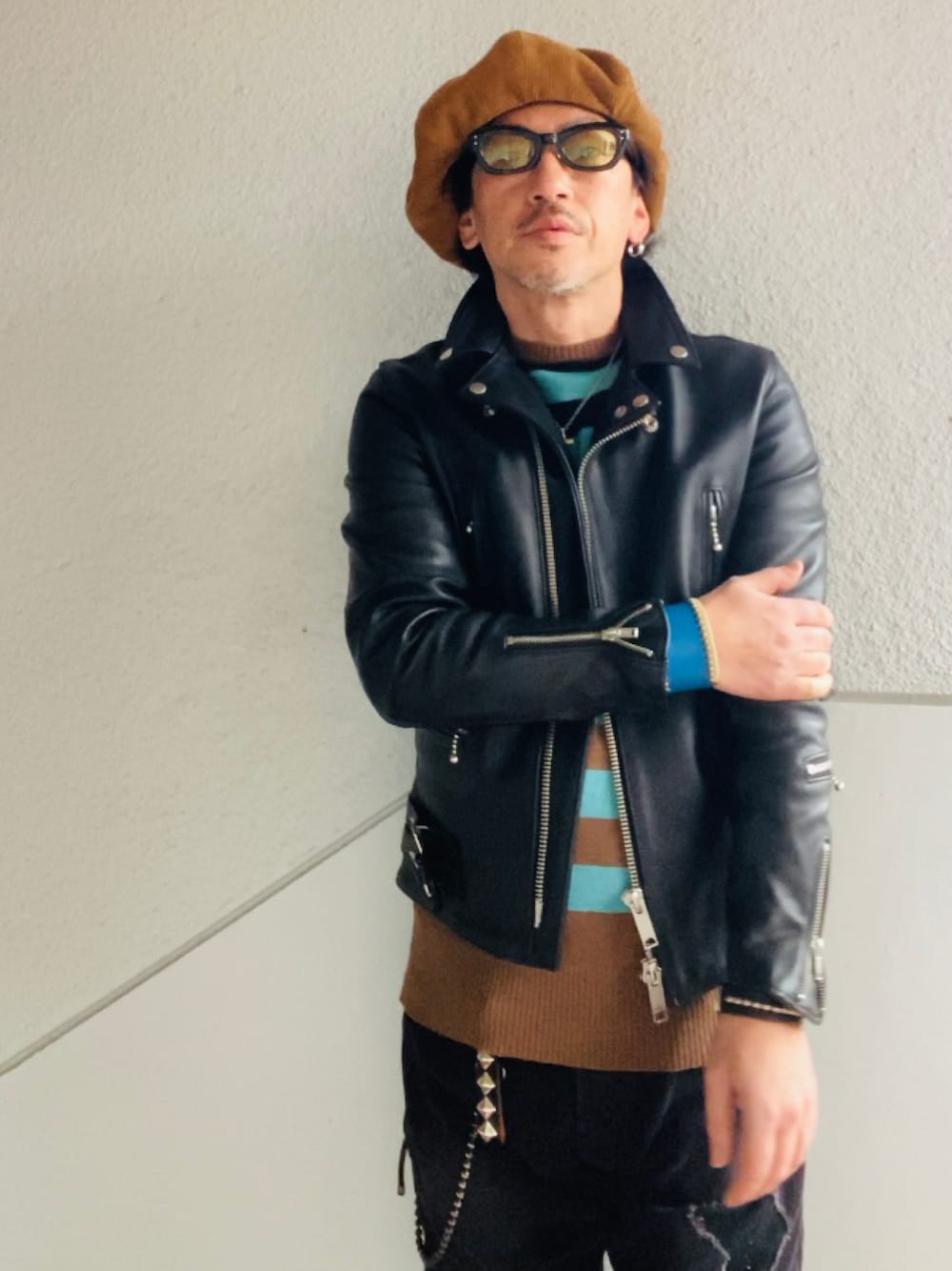 GOODMAN®️｜EFFECTORのメガネを使ったコーディネート - WEAR