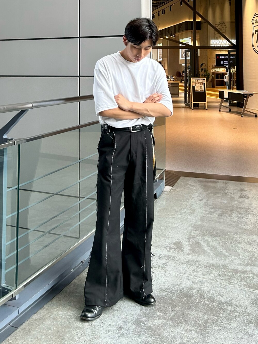 蘭丸｜remerのTシャツ/カットソーを使ったコーディネート - WEAR