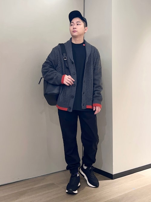 🔩J.HARA(A|X アルマーニ エクスチェンジ ららぽーと横浜)｜ARMANI EXCHANGEのキャップを使ったコーディネート - WEAR