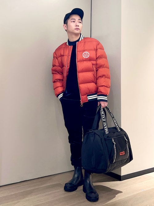 🔩J.HARA（A|X アルマーニ エクスチェンジ ららぽーと立川立飛）｜ARMANI EXCHANGEのボストンバッグを使ったコーディネート ...