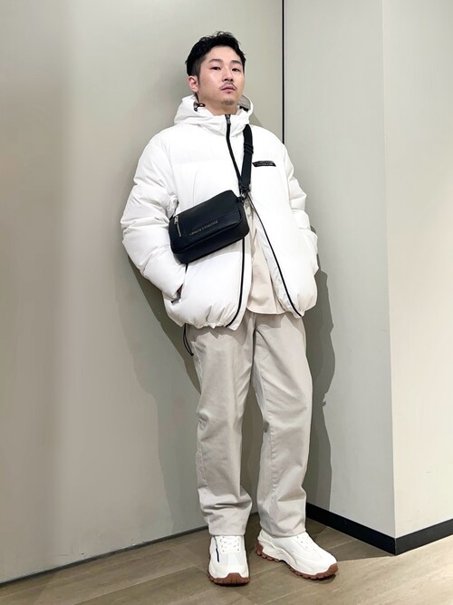 🔩J.HARA(A|X アルマーニ エクスチェンジ ららぽーと横浜)｜ARMANI EXCHANGEのスニーカーを使ったコーディネート - WEAR