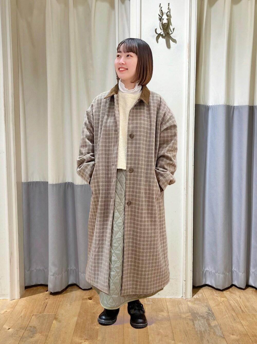 もっち（SM2 ehka sopo HEP FIVE）｜ehka sopoのニット/セーターを使ったコーディネート - WEAR