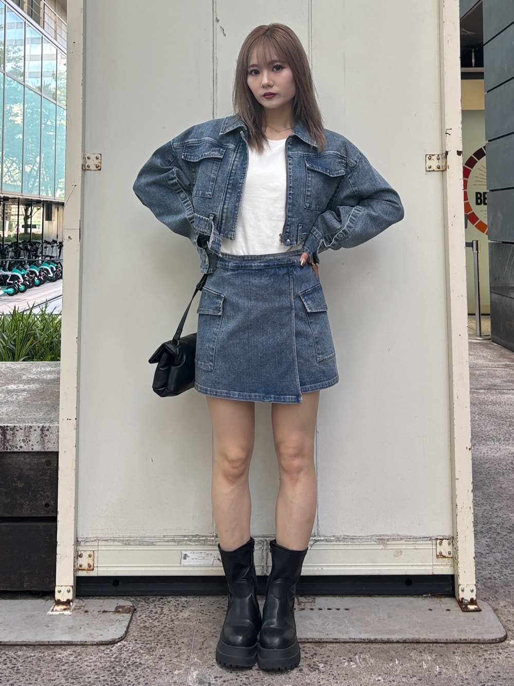 本田莉央奈(MURUA)｜MURUAのデニムジャケットを使ったコーディネート - WEAR