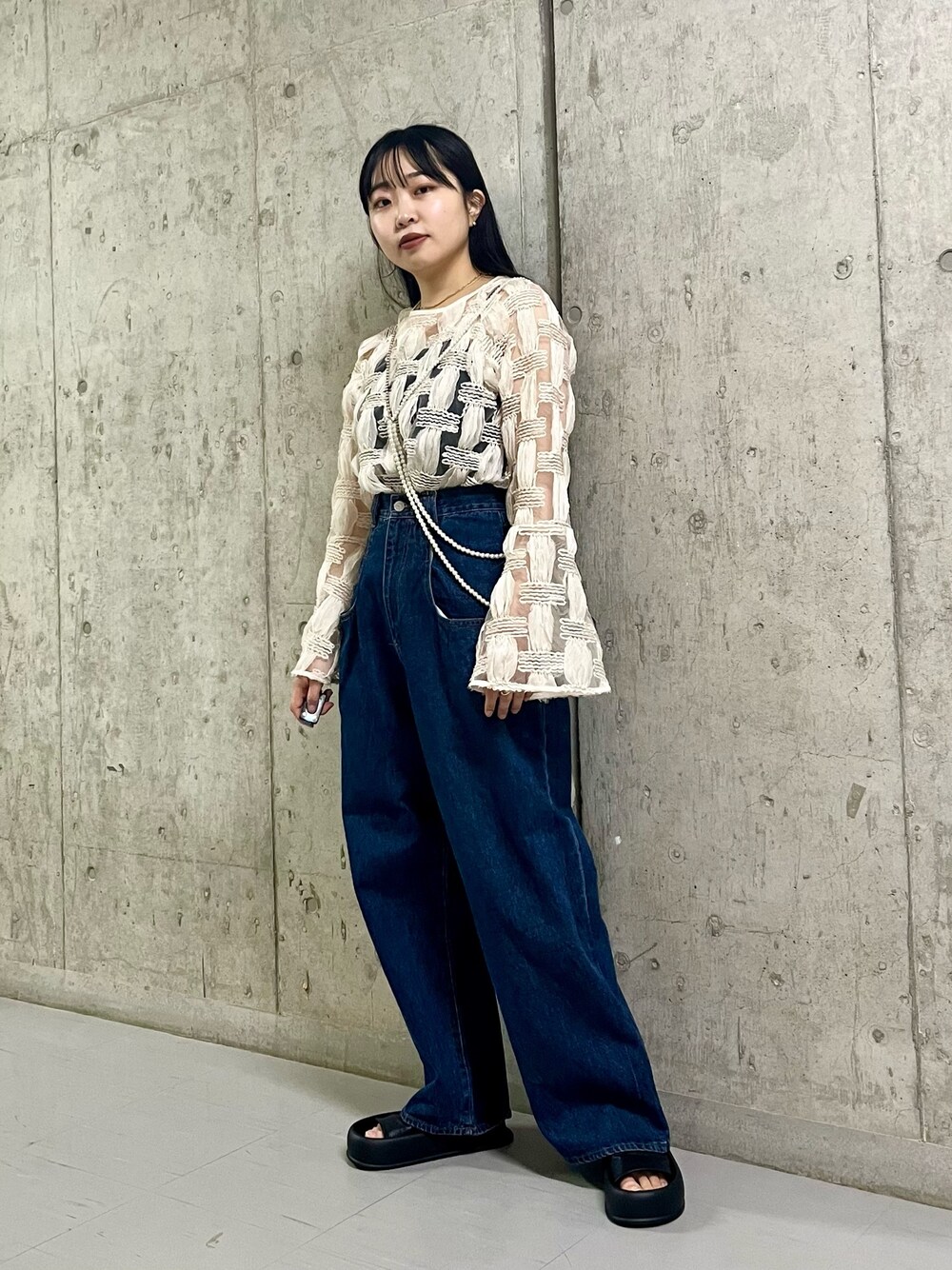 わた(KBF 西宮ガーデンズ)｜KBFのネックレスを使ったコーディネート - WEAR