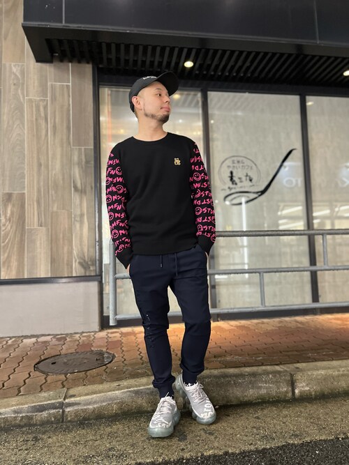 Koutaro Makita(ROYAL FLASH Luxury 南船場店)｜1 piu 1 uguale 3のパンツを使ったコーディネート ...