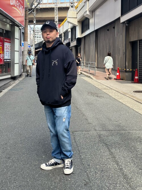 Koutaro Makita(ROYAL FLASH 梅田)｜Lucien Pellat-Finetのキャップを使ったコーディネート - WEAR