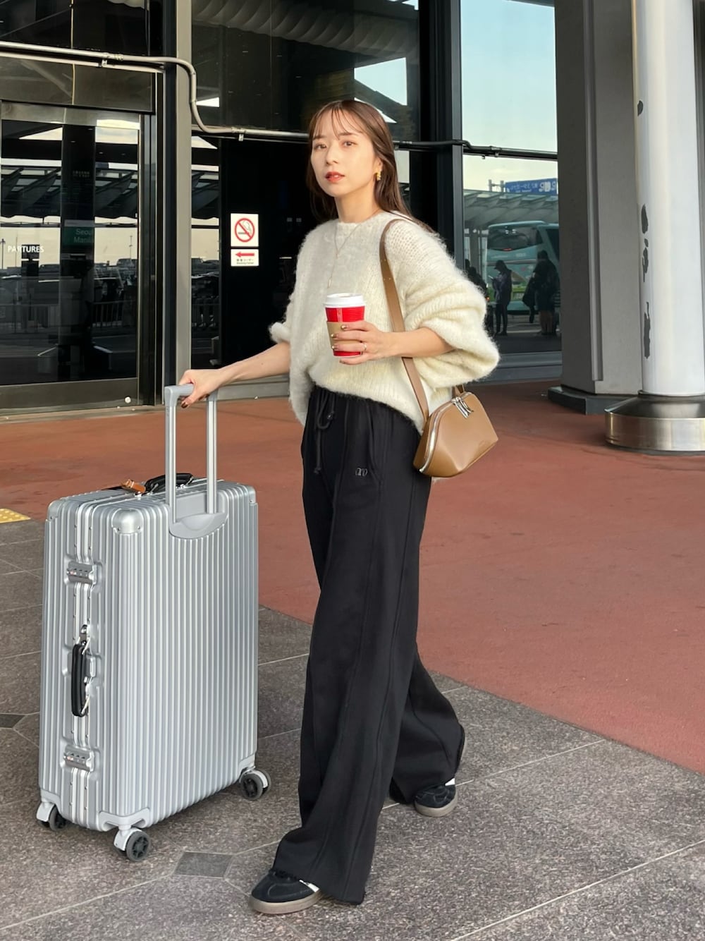 shioshio(CAPRICIEUX LE'MAGE)｜Ameriのスウェットパンツを使ったコーディネート - WEAR