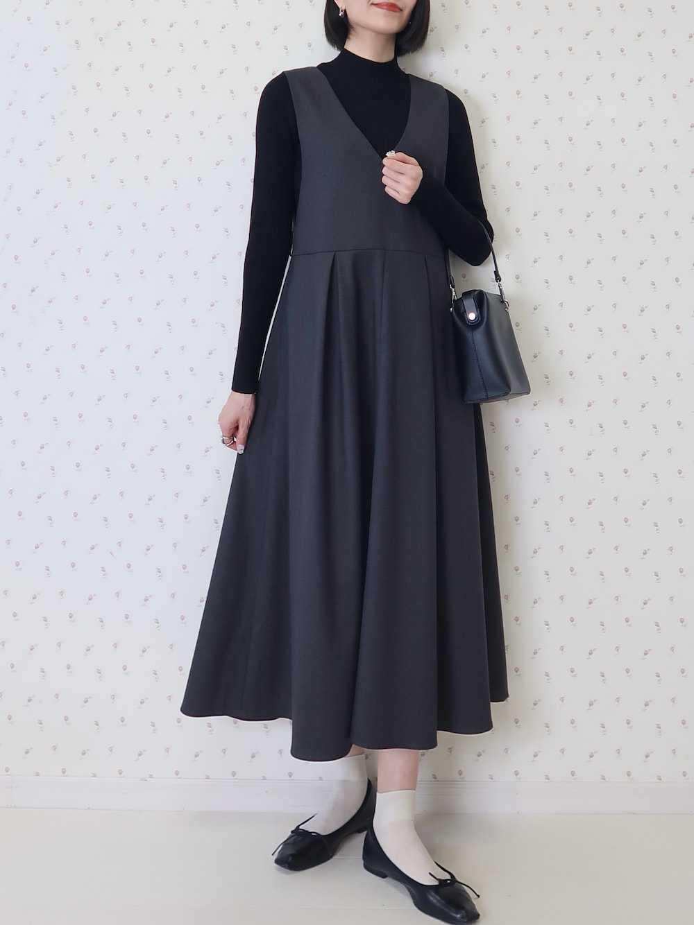 MAYUKO｜INTERPLAYのジャンパースカートを使ったコーディネート - WEAR