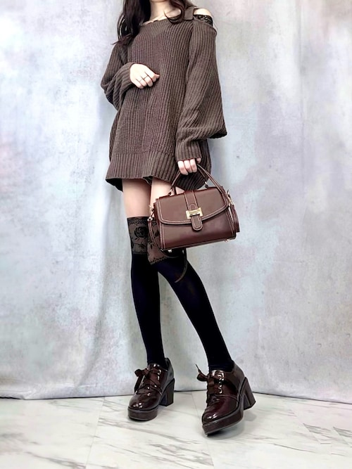 みやび໒꒱【プチプラ本命デート服】｜GRLのニット/セーターを使ったコーディネート - WEAR