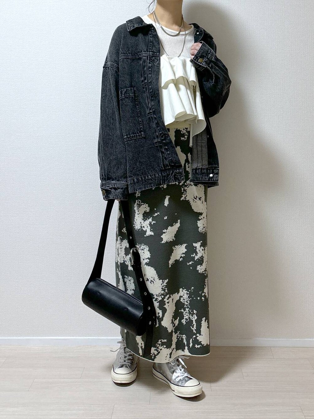 はやまさん(LAKOLE 長野ミドリ)｜LAKOLEのスカートを使ったコーディネート - WEAR