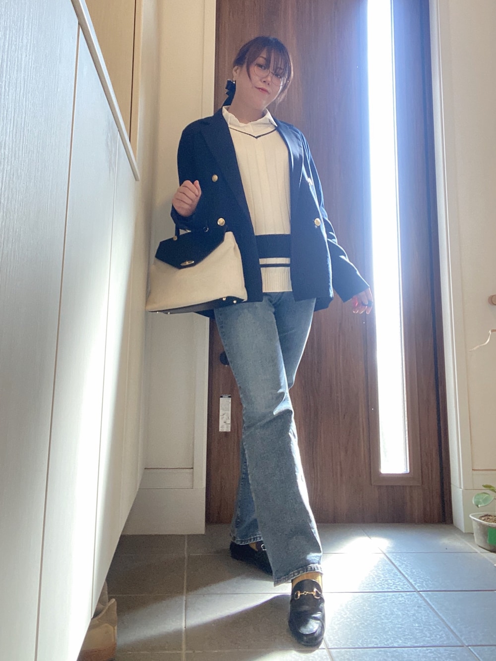 ANNA｜GUのデニムパンツを使ったコーディネート - WEAR