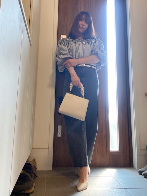 ANNA｜GUのデニムパンツを使ったコーディネート - WEAR