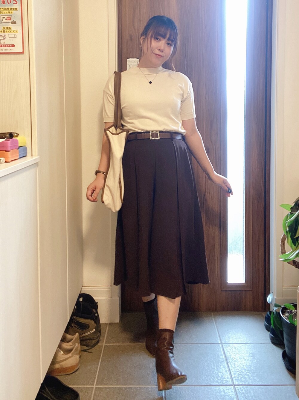 ANNA｜GUのパンツを使ったコーディネート - WEAR