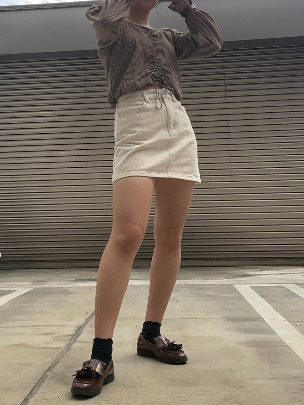 nnchan ｜Heatherのデニムスカートを使ったコーディネート - WEAR