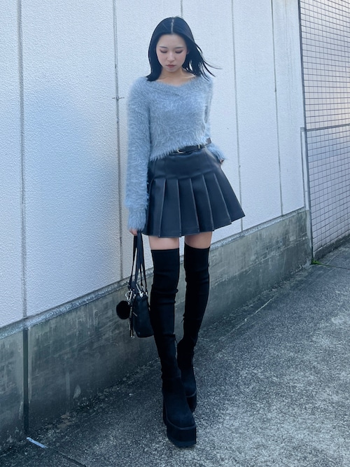 与口令央奈(EMODA)｜EMODAのスカートを使ったコーディネート - WEAR