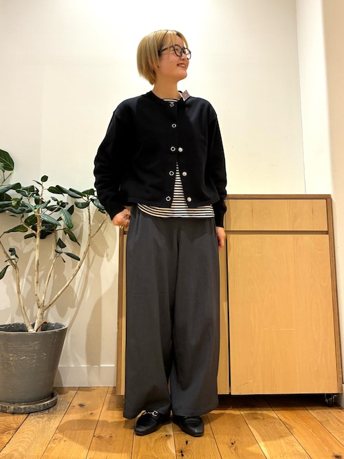 セール】『仁村紗和さん着用』『UR TECH』完声9分丈ワイドパンツ