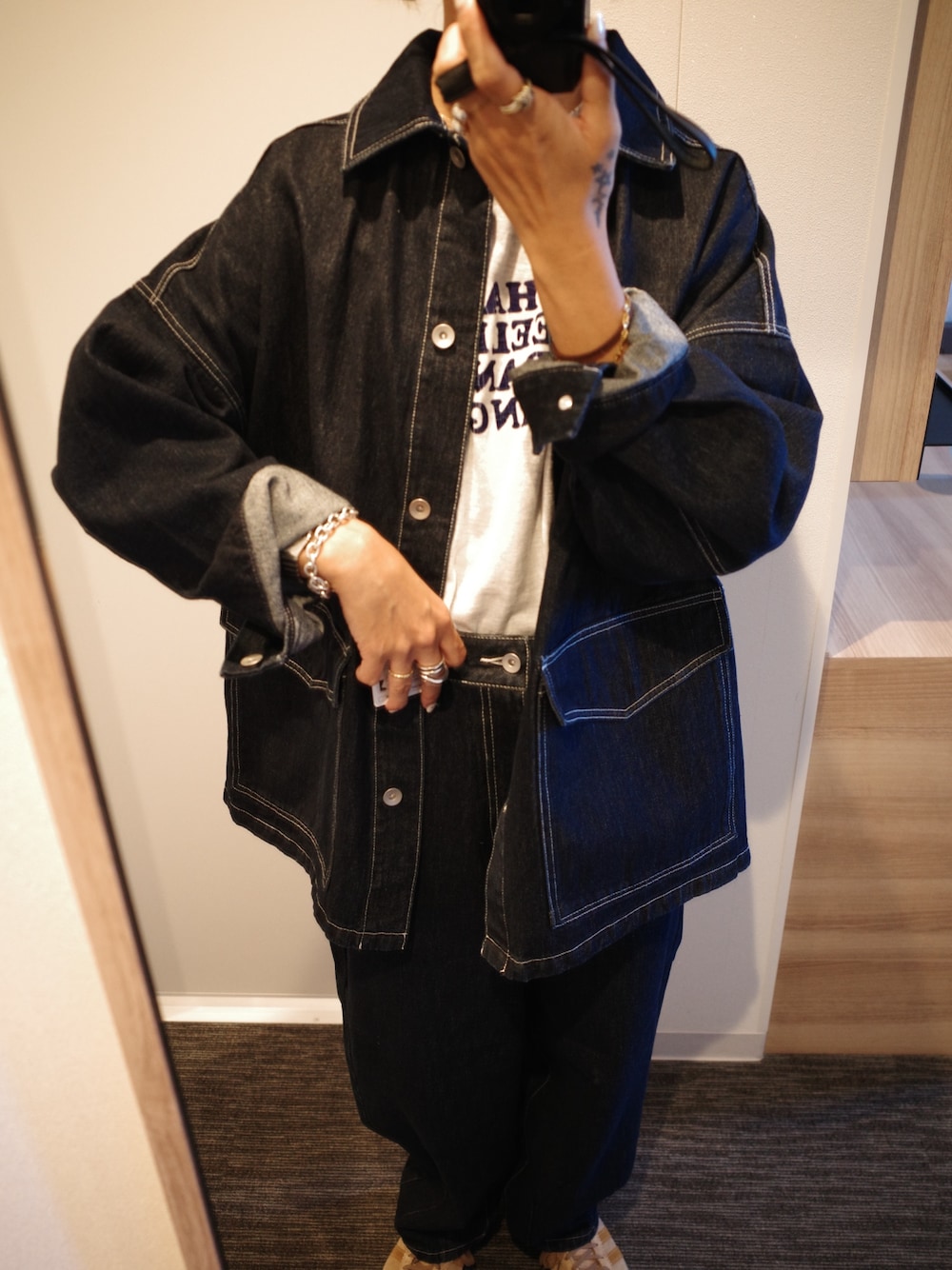 MIYUKI(EN NEUME)｜EN NEUMEのカバーオールを使ったコーディネート - WEAR