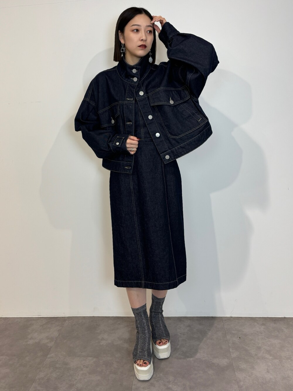 瀬川咲月(MURUA)｜MURUAのデニムジャケットを使ったコーディネート - WEAR