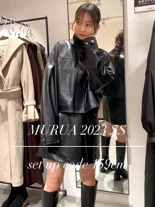 瀬川咲月（MURUA）｜MURUAのブルゾンを使ったコーディネート - WEAR