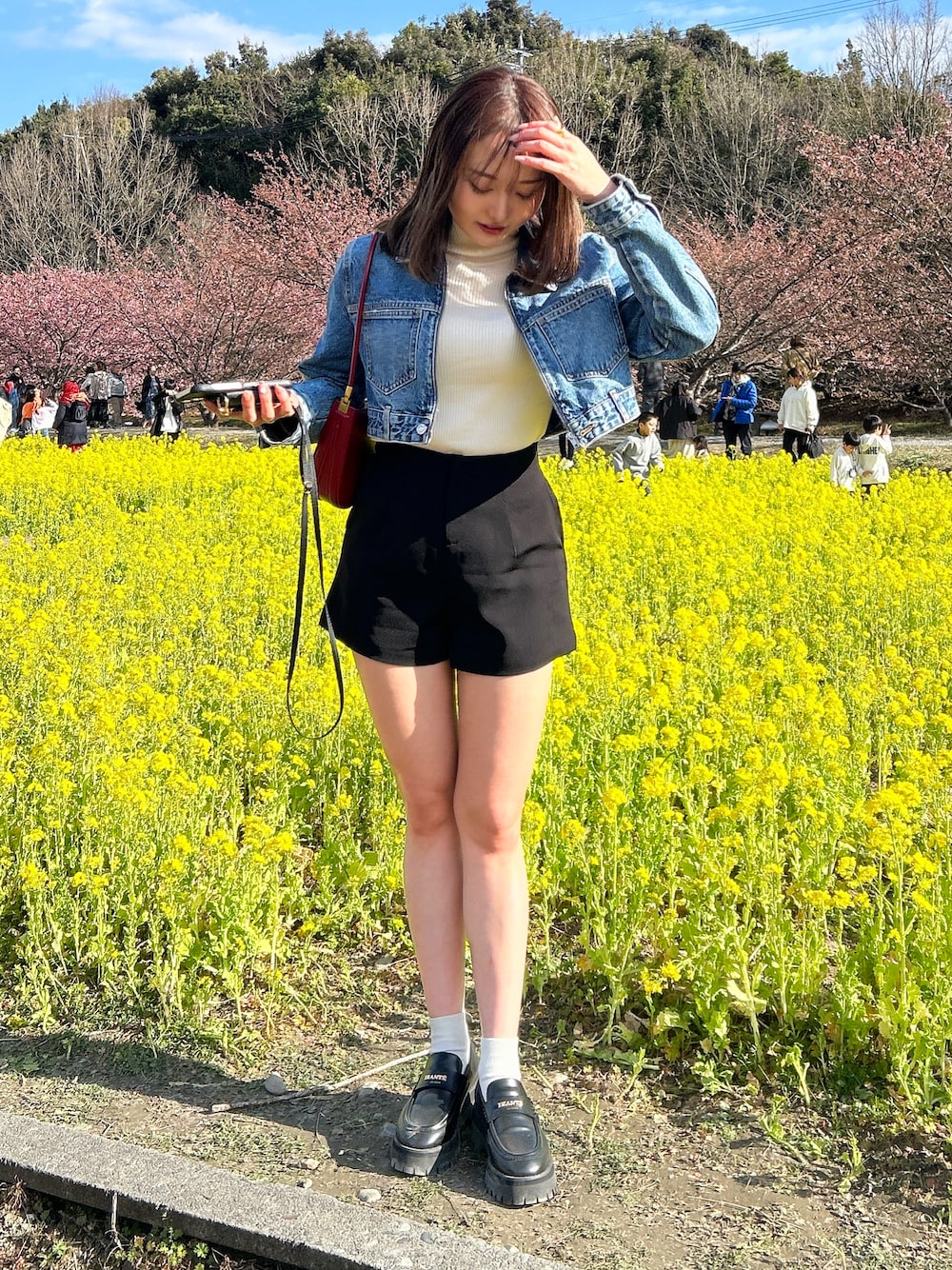 Airi｜ZARAのデニムジャケットを使ったコーディネート - WEAR