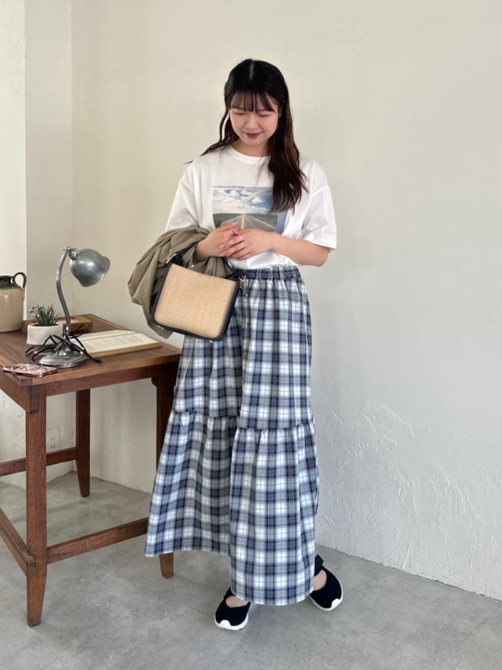 krn563(undixcors_official)｜un dix corsのスカートを使ったコーディネート - WEAR