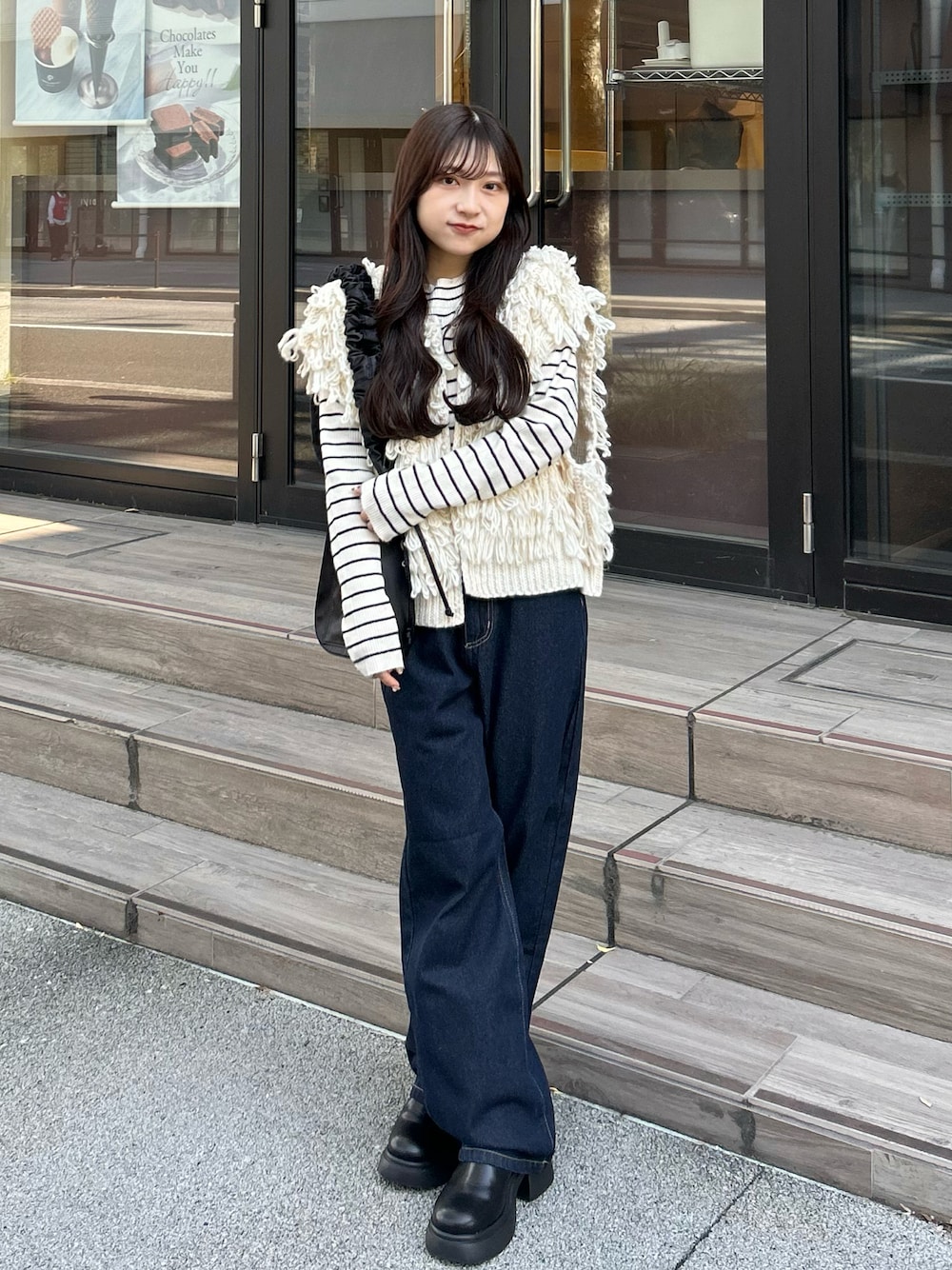 ami｜GRLのデニムパンツを使ったコーディネート - WEAR