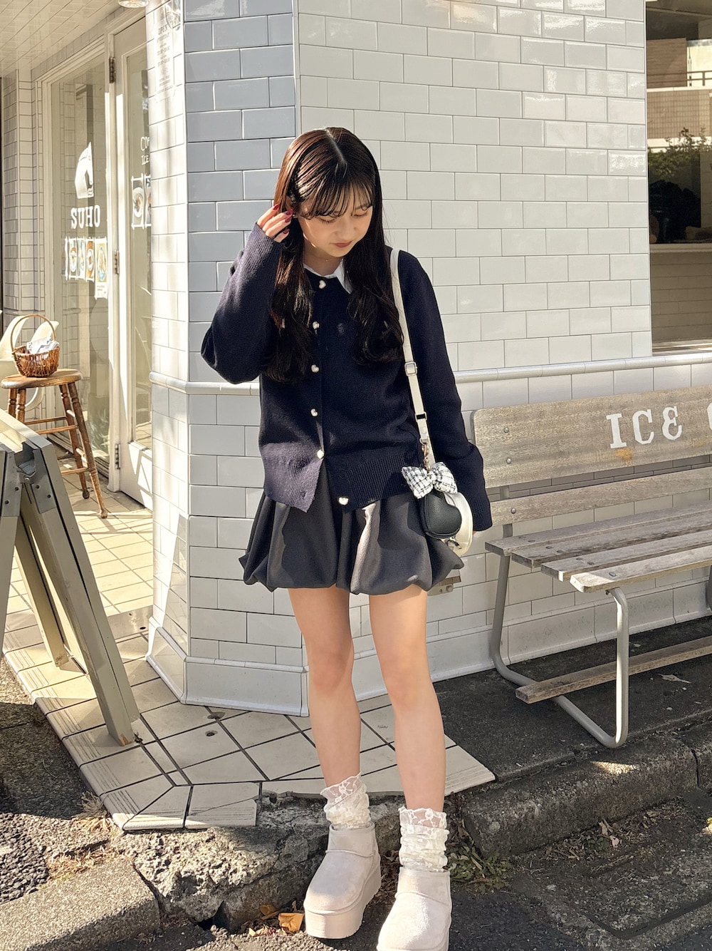 ami｜GRLのブーツを使ったコーディネート - WEAR